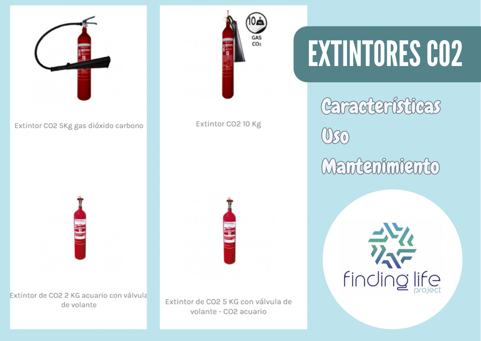 Extintores co2: características, uso y mantenimiento - Extintores y ...