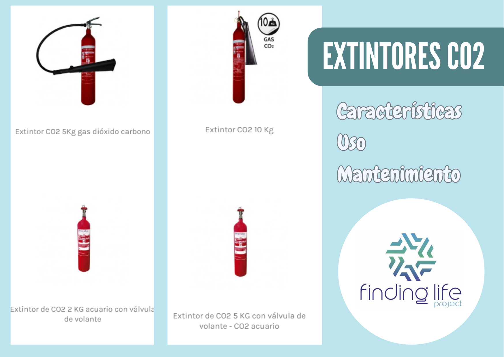 Extintores co2: características, uso y mantenimiento - Extintores y ...
