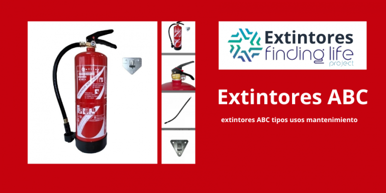 Extintores ABC tipos usos mantenimiento - Extintor ABC